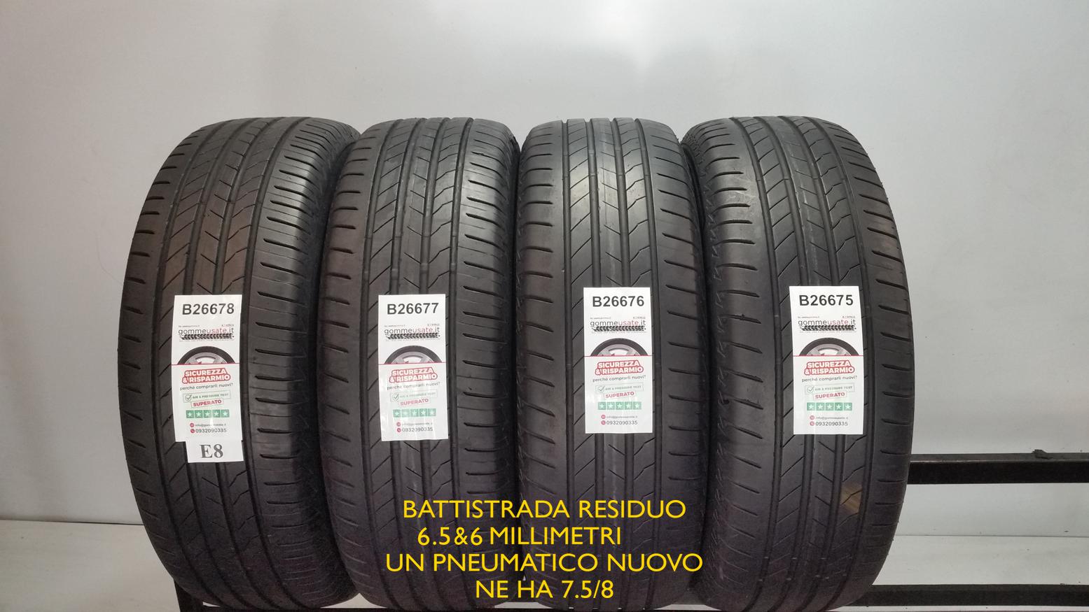 Usata: 225 65 R17 Bridgestone ALENZA 001