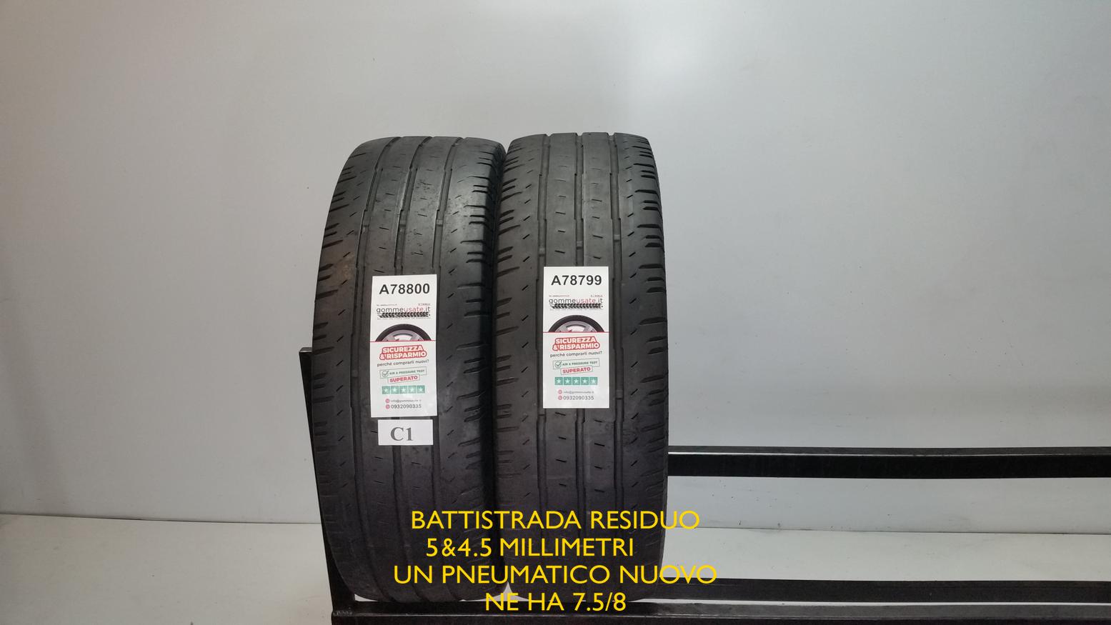 Gomme Usate 225 65 R16C Continental C.V.CONTACT 200