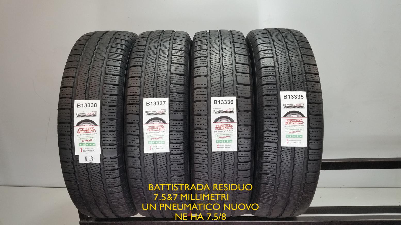 Usata: 225 75 R16C GTRadial MAXIMILER WT2 CARGO