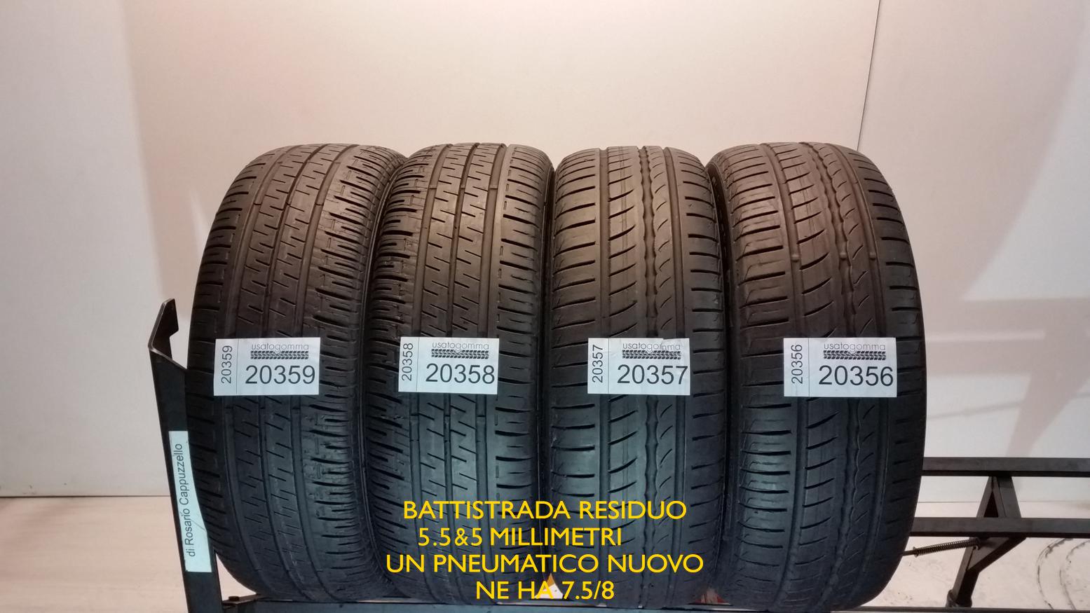 Usata: 195 55 R16 Pirelli E DUNLOP