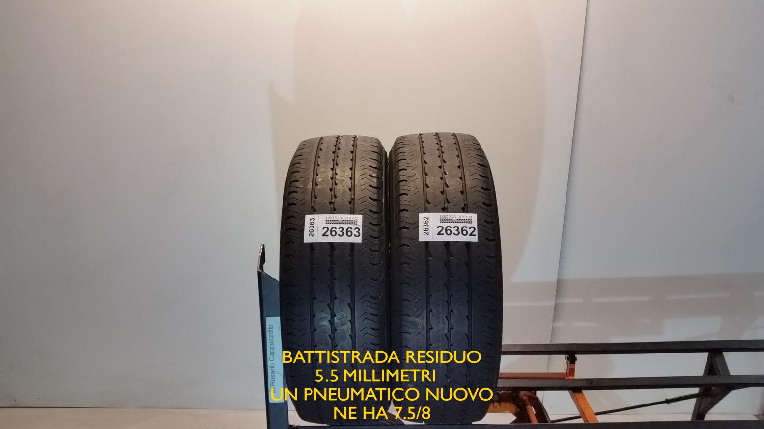 Usata: 215 70 R15C Pirelli CHRONO PR8 (BATT SCREPOLATO)