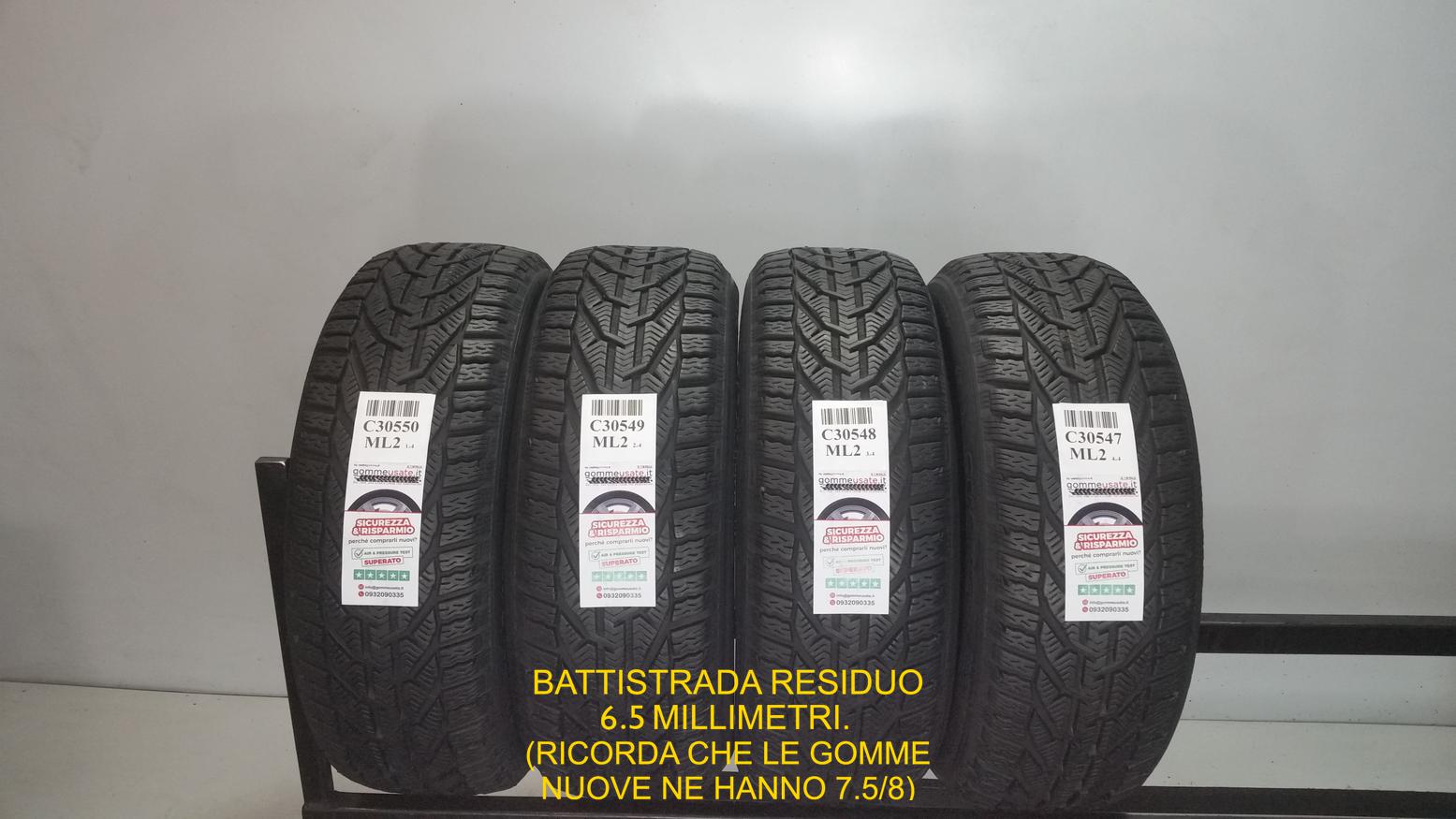 Gomme Usate 205 55 R16 Riken SNOW invernali